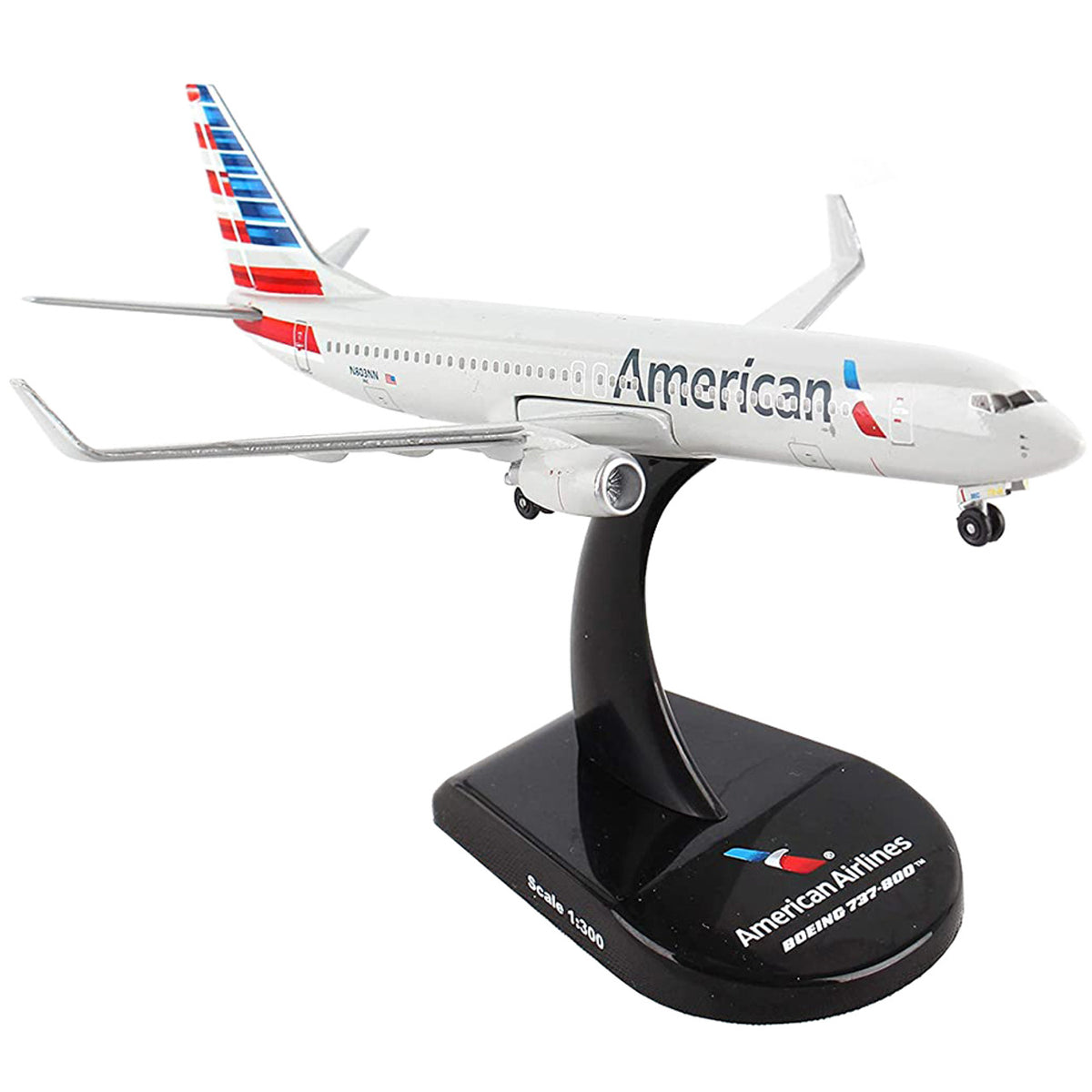 Daron Postage Stamp Collection American Airlines 737-800 Airplane ...